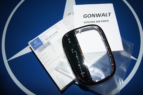 Mercedes Benz Genuine C CLK Class W203 W209 Center Shifter Trim Cover ...
