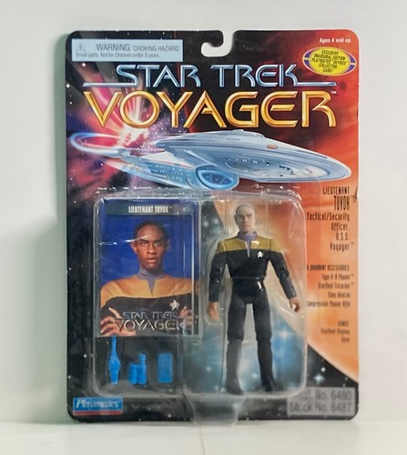 Star Trek Voyager Lieutenant Tuvok Action Figure Playmates 1995 MOC ...