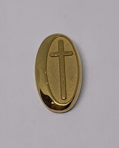 United Methodist Women In Faith 1/5 10k Gold Christian Cross Lapel Pin ...