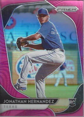 2020 Panini Prizm Prizms Pink #96 Jonathan Hernandez - NM-MT | eBay