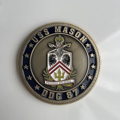 Challenge Coin Uss Mason | eBay