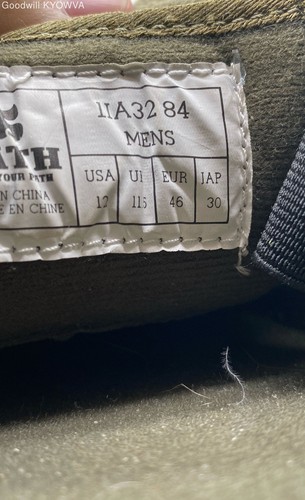 Ipath Skoes Men's 1IA32 84 Green Low Top Classic Sneaker Shoes Size 12 ...