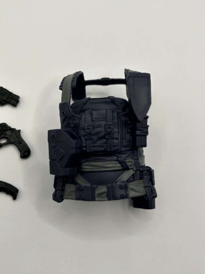 GIJoe Classified Cobra Infantry 24 Tactical Vest With Weapons Fodder 1/ ...