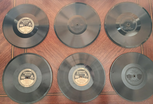 Lot of 18 Edison Diamond Disc Records (Lot 1) | eBay