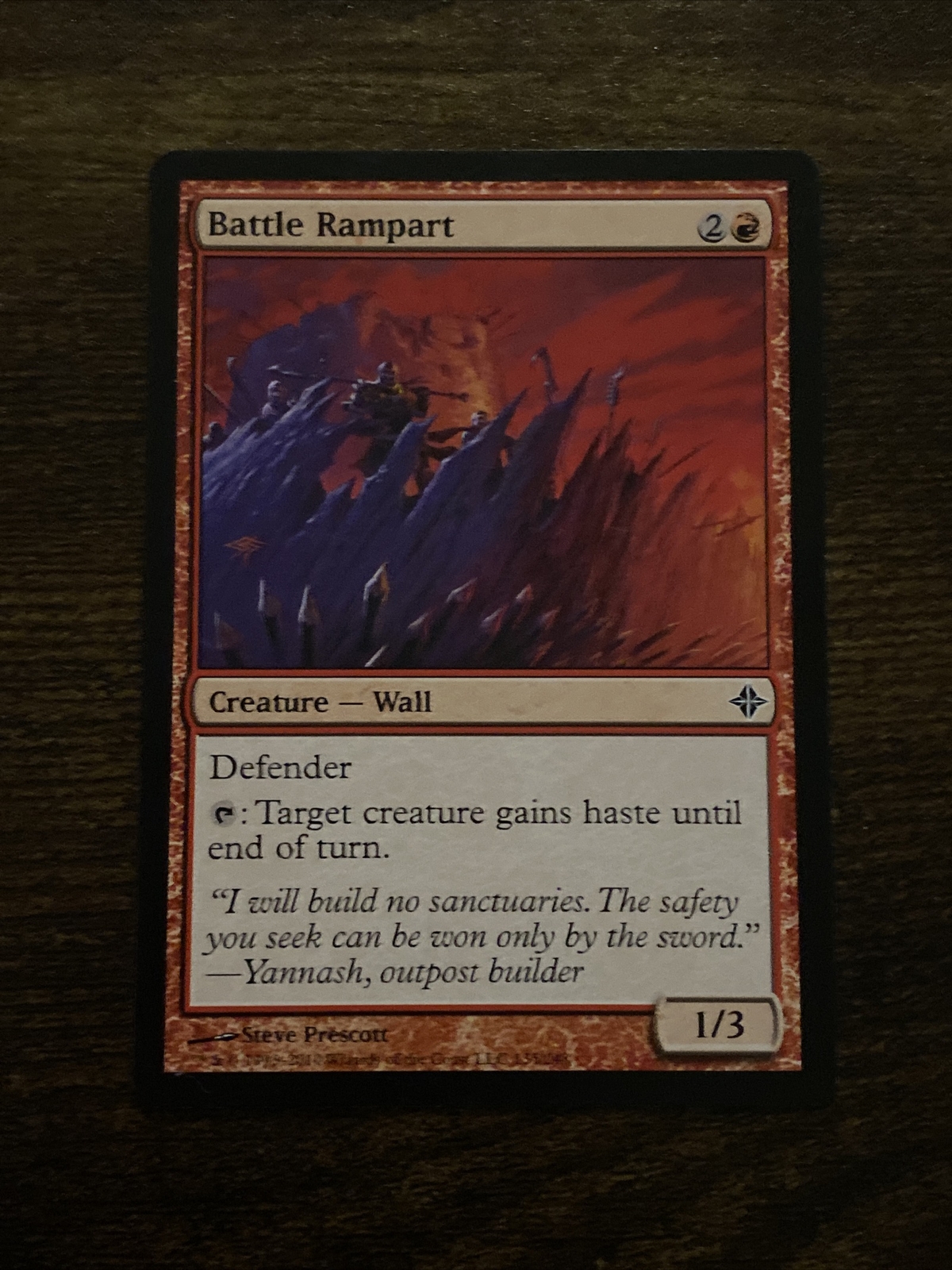 Battle Rampart 135/248 Rise of the Eldrazi MTG Magic The Gathering ...