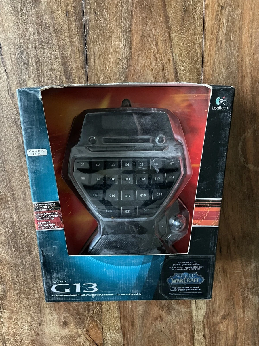 Logitech G13 Advanced Gameboard 100 Working W Retail Box