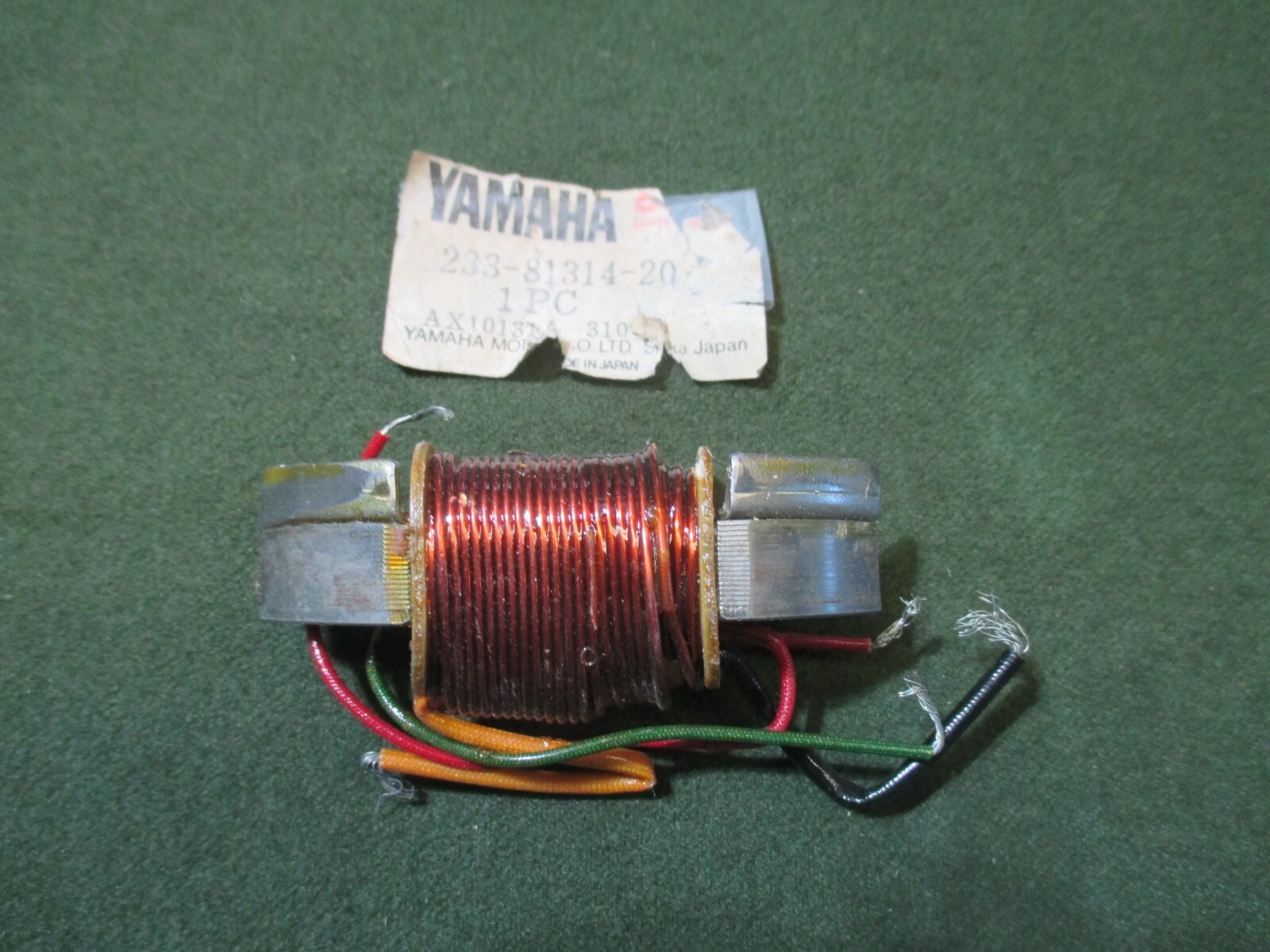 YAMAHA RT2 RT2 DT2 DT3 LIGHTING COIL NOS OEM 233-51314-20 | eBay