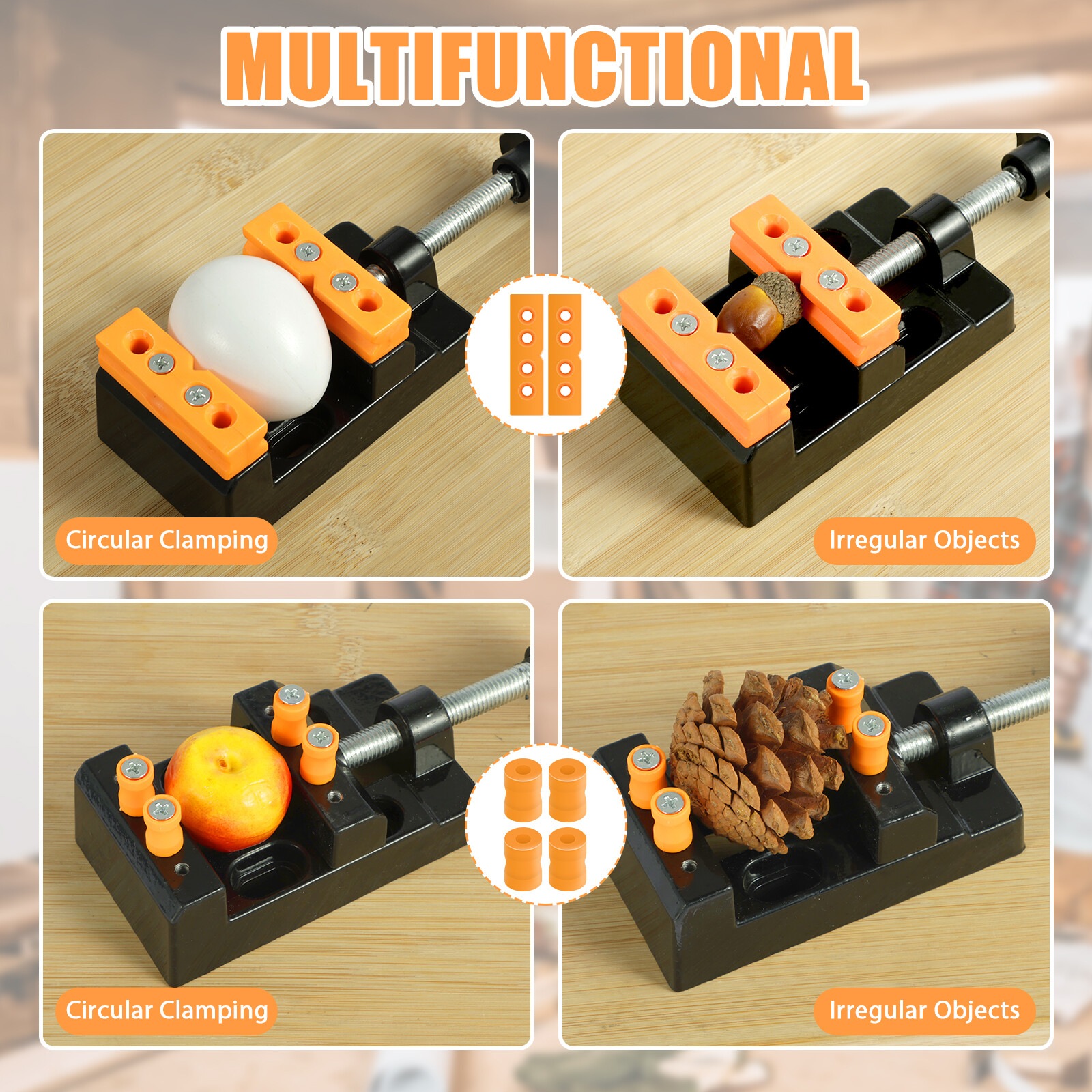Mini Bench Clamp Bench Vice Multifunctional Flat Table Carving Tool ...