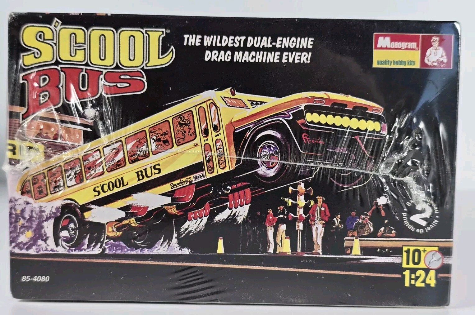 1/24 Monogram S'COOL BUS by Tom Daniel #85-4080 Car model kit - FACTORY ...