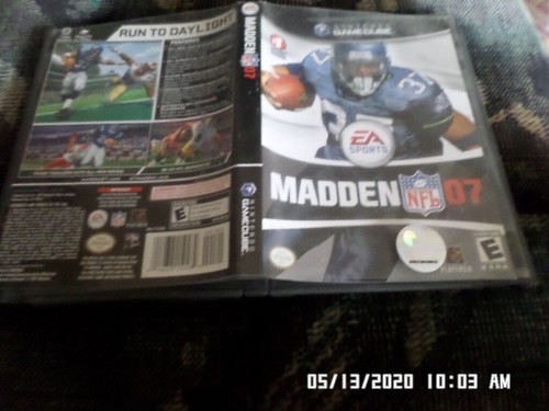 Madden 07 John Madden 2007 (Nintendo Gamecube) = COMPLETE w/ Case ...