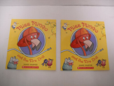Scholastic Miss Mingo And The Fire Drill 2 Paperback Set Brand New Very ...