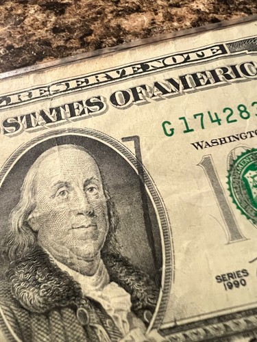 RARE MISPRINT 100 dollar bill 1990 series | eBay