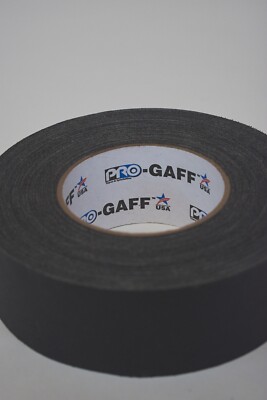 Pro-Gaf Pro Tapes Pro Gaffer Tape Black 2" x 55 yds Fresh + Fast ...