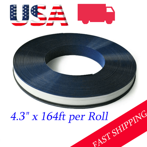 Black Color Aluminum Trim Cap with PC & Foam (Channelume) 4.3" x 164ft ...