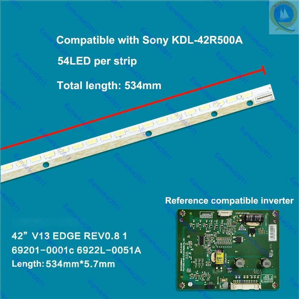 LED Lamp strip TV bar 6922L-0051A 6920L-001C 6916L1269A for Konka ...