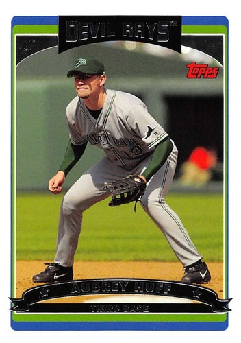 2006 Topps #568 Aubrey Huff NM-MT Devil Rays | eBay