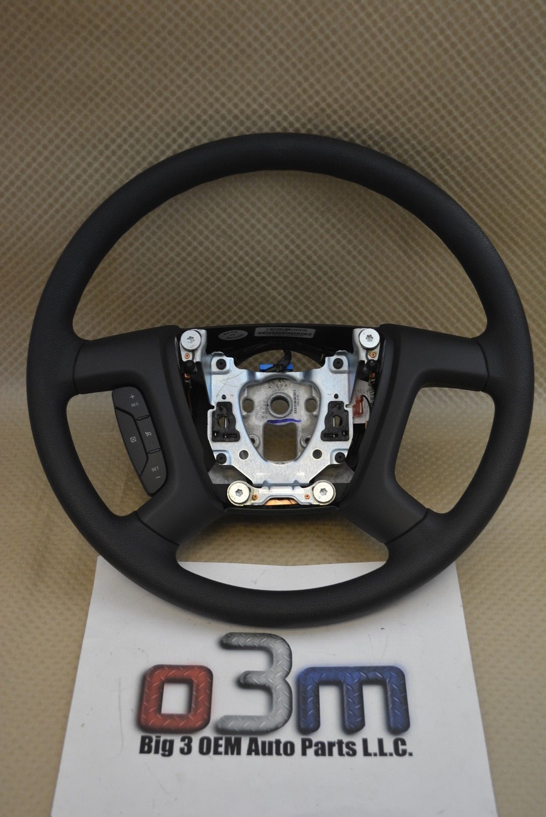 2007-2013 Chevrolet Silverado GMC Sierra Steering Wheel Ebony new OEM ...