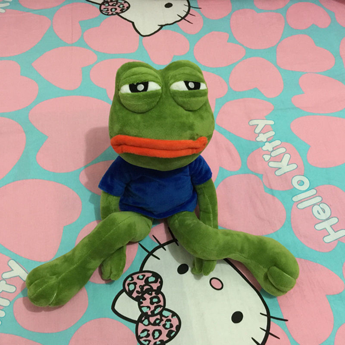 18'' Pepe The Frog Sad Frog Plush 4chan Meme Doll Stuffed Toy | eBay