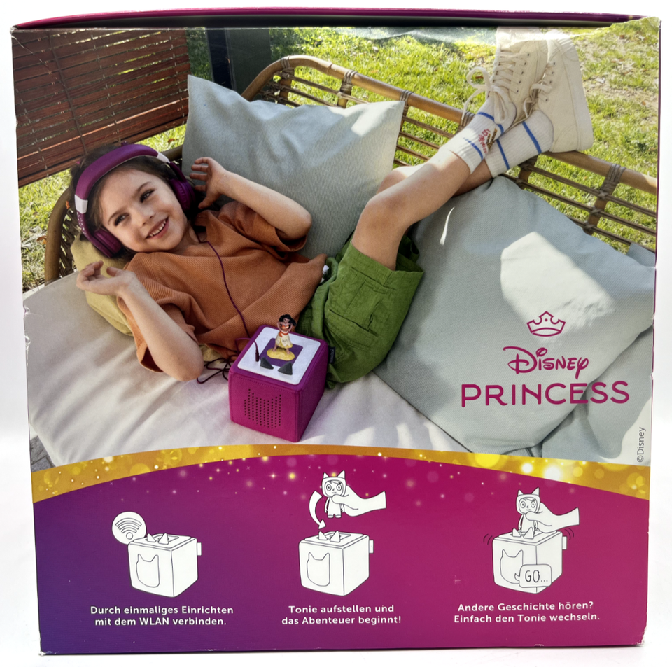 tonies® Toniebox Extrapack Limitiertes Bundle Disney Princess mit 4 ...