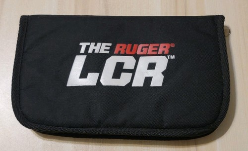 The Ruger LCR Ruger Factory Zip Up Padded Soft Case Bag Pouch | eBay