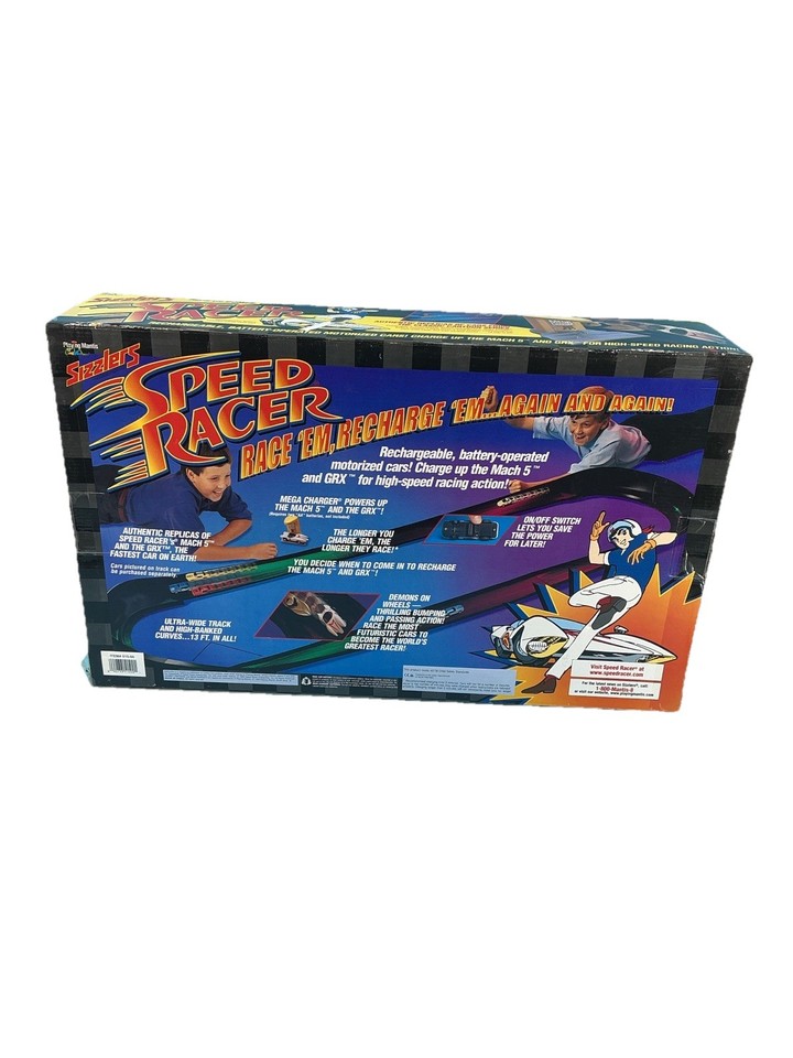 SPEED RACER 1999 SIZZLERS RACE TRACK SET PLAYING MANTIS BRAND NEW ...