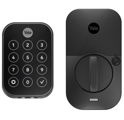 FOR PARTS Yale Assure Lock 2 Touchscreen Wi-Fi Lock Black Suede YRD450 ...