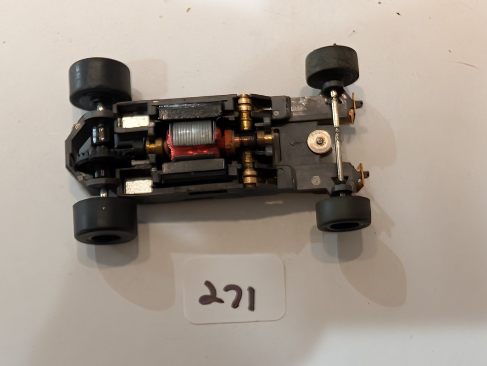 USED TOMY RACEMASTERS AFX MEGA G HO SLOT CAR CHASSIS 271 | eBay