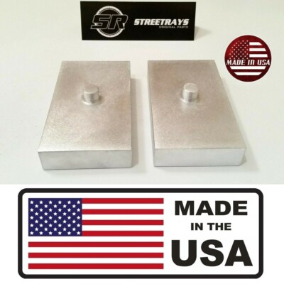 StreetRays 05-22 F250 & F350 SuperDuty (SD) 1" Rear Lift Blocks Kit 2WD ...