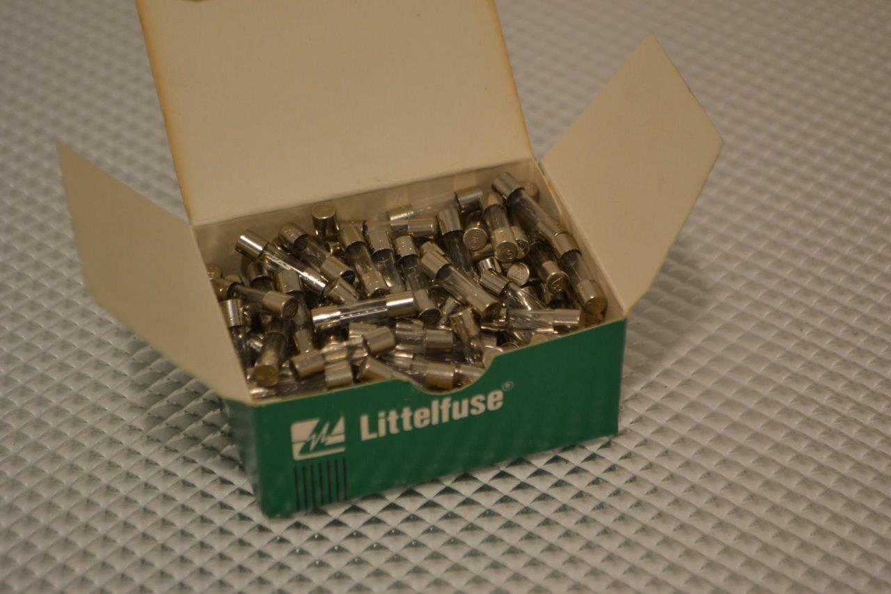 ONE NEW BOX OF 100 LITTELFUSE 250V FUSES F2AL 5MM X 20MM. | eBay