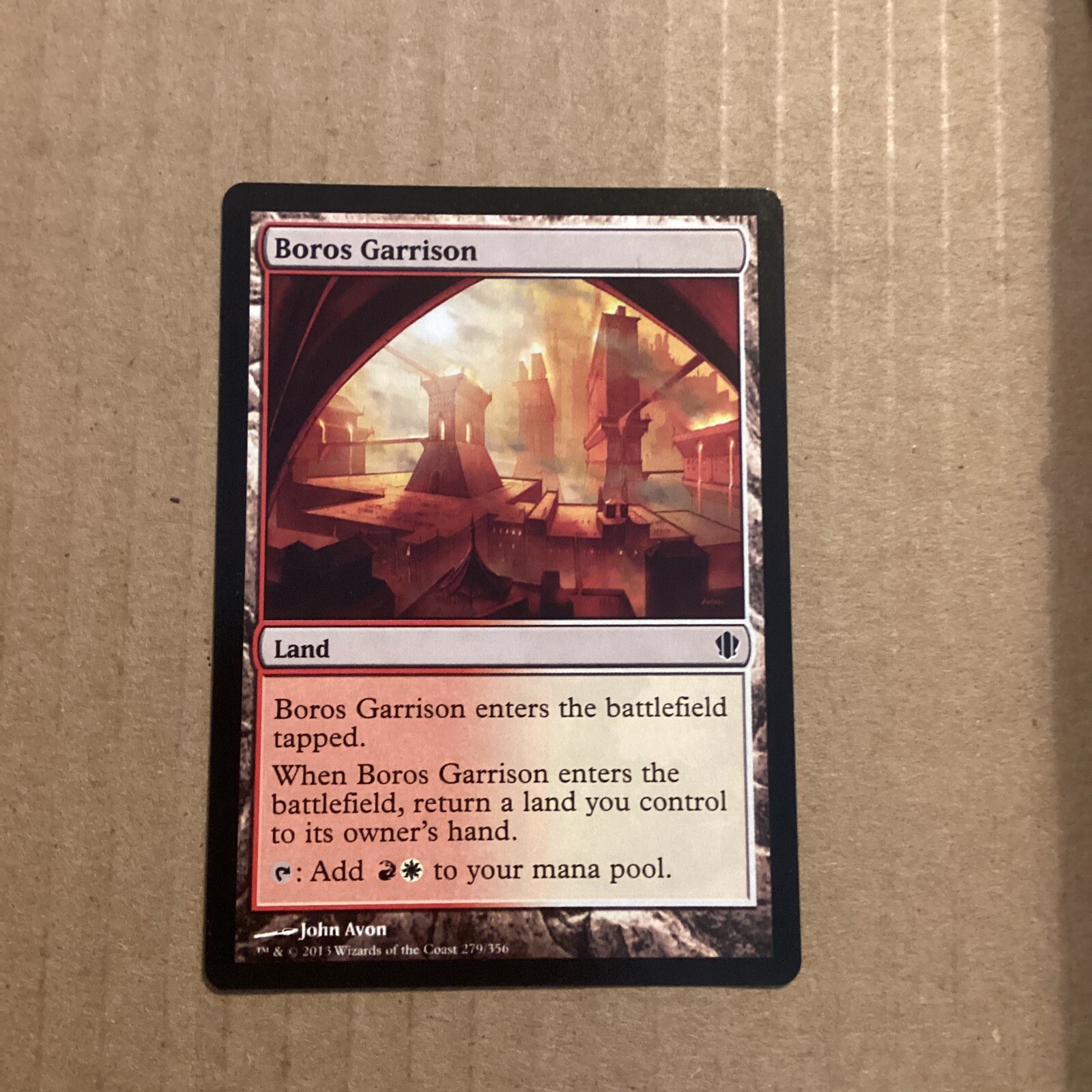 MTG Boros Garrison Commander 2013 279/356 Regular Common | eBay
