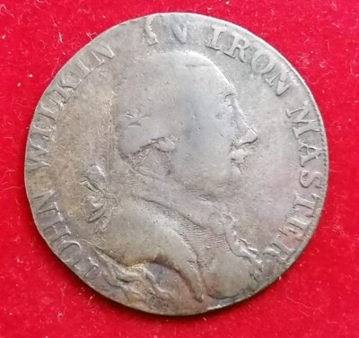 John Wilkinson, Iron Master Halfpenny Token | eBay UK