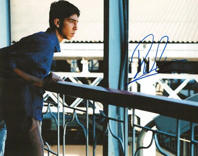 Dev Patel Slumdog Millionaire autographed photo signed 8x10 #1 older ...