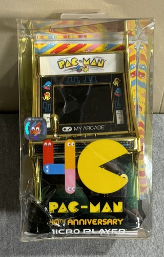 My Arcade Pac-Man 40th Anniversary Micro Player Retro Arcade Machine ...