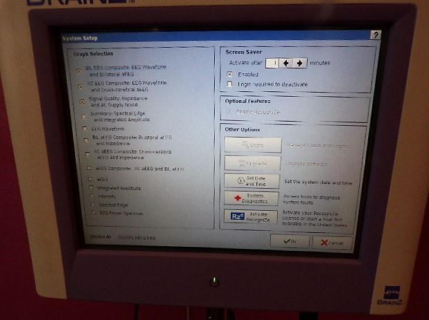 Natus BRM3 Brainz Brain Monitor Pediatric Infant NICU EEG w/ Brainz DAU ...