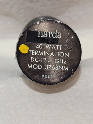 Narda 40 watt Termination Model 376BNM | eBay