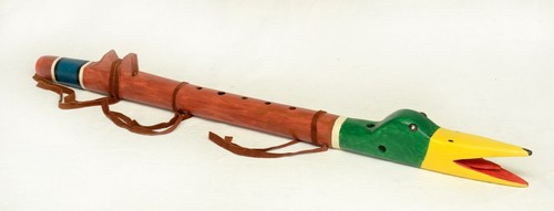 Native American Style Flute - Mallard Duck Theme Replica - Key of G4 | eBay