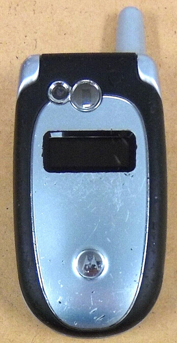 Motorola V series V557 - Black and Silver ( AT&T / Cingular ) Rare Flip ...