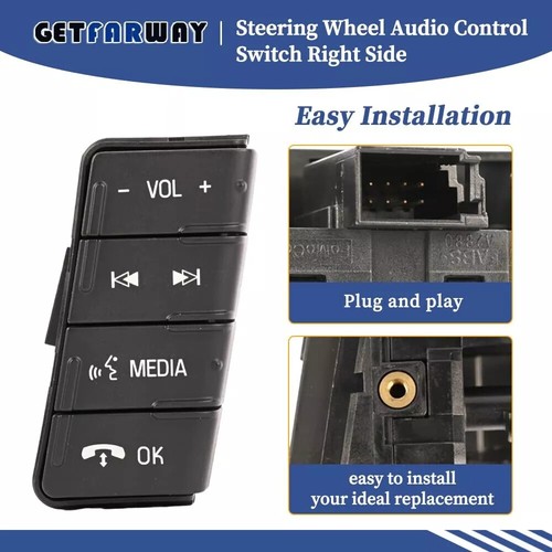 New Steering Wheel Cruise Control Switch For Ford F150 11-16 SW6880 AL3Z9C888CA | eBay