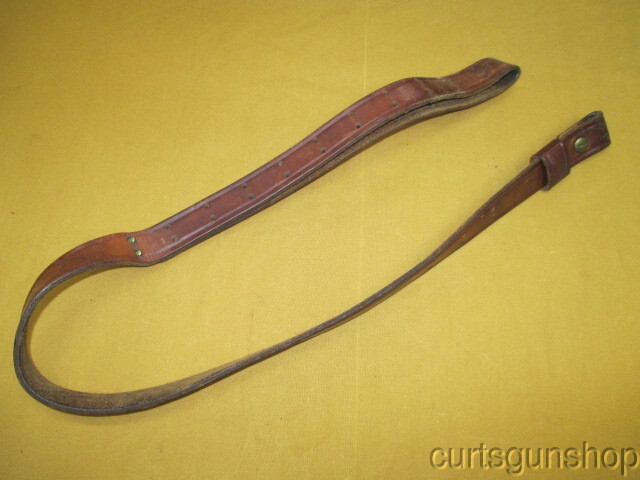 Vintage Hunter Brown Leather 1 Inch Rifle Sling No 220 | eBay