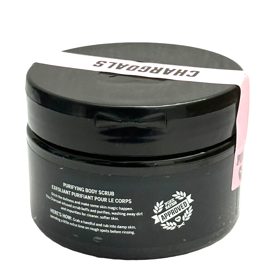 VICTORIA'S SECRET PINK CHARCOAL MAGIC PURIFYING BODY SCRUB 10 OZ NEW | eBay