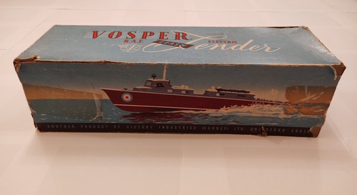 Vosper RAF Crash Tender: Vintage Model Boat - In Original Box | eBay UK