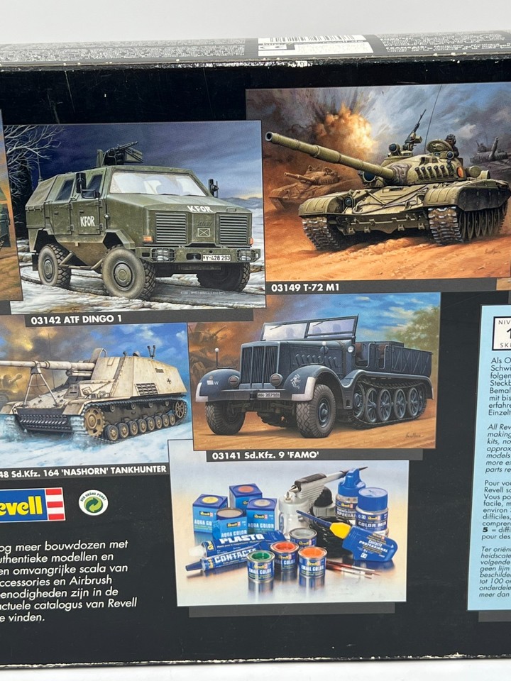 2006 Revell 1:35 Sturmtiger 38cm Sturmmörser Assault Gun Model Kit ...