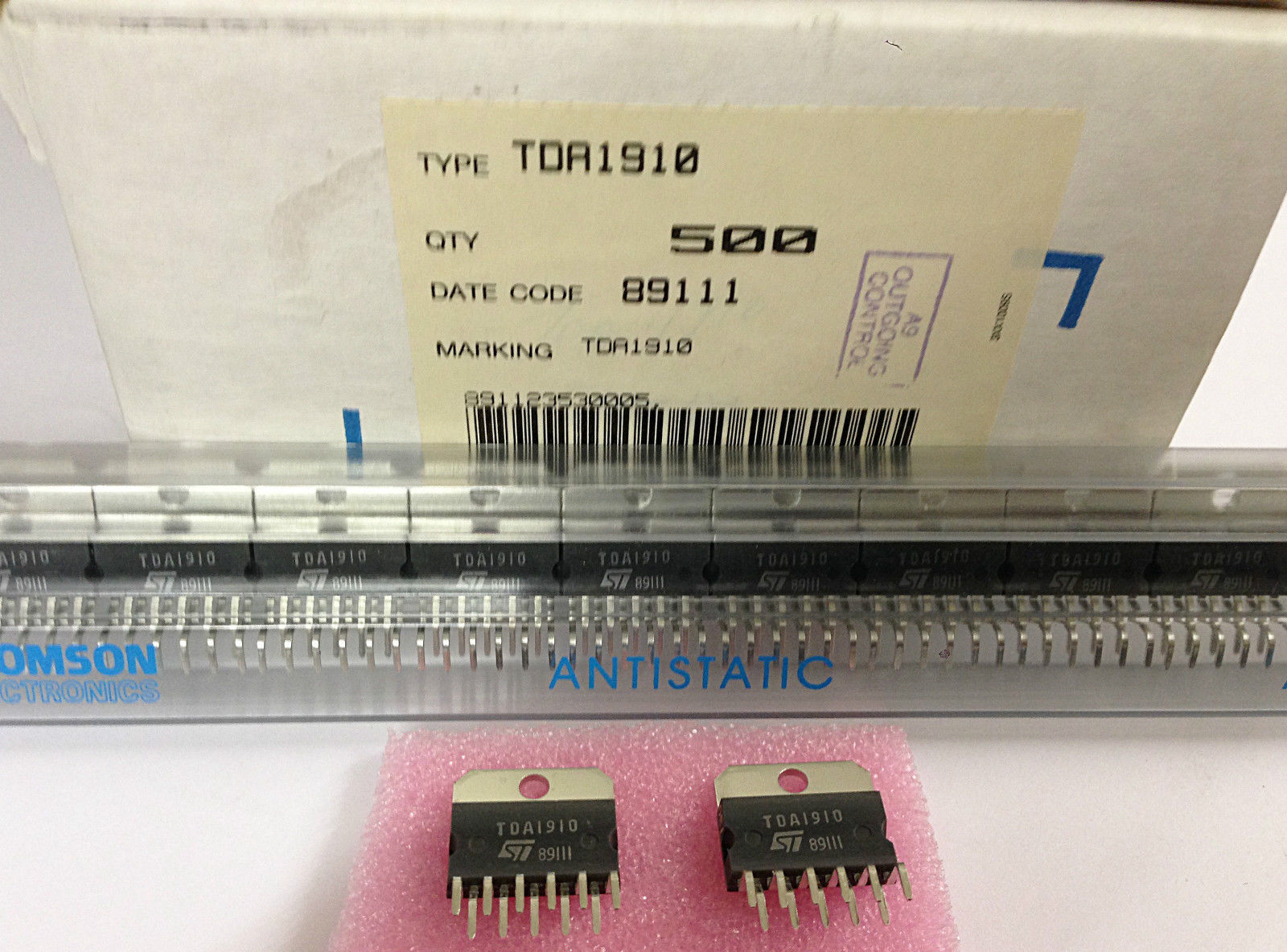 1 piece TDA1910 | 10W | Vcc 30V | AUDIO AMPLIFIER WITH MUTING | Multiwatt11 | eBay