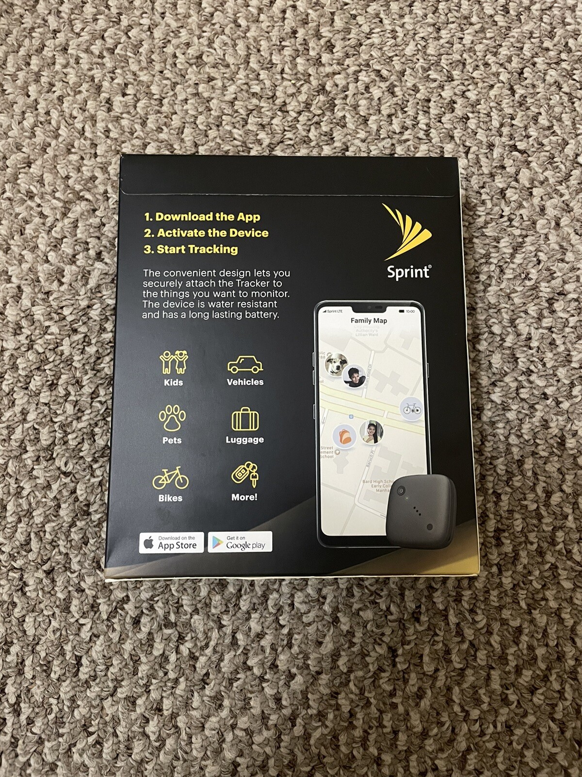 NEW SPRINT COOLPAD TRACKER + SAFE AND FOUND - SEALED | eBay