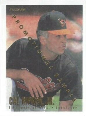 Cal Ripken Jr. 1996 Fleer MLB Promo Card | eBay