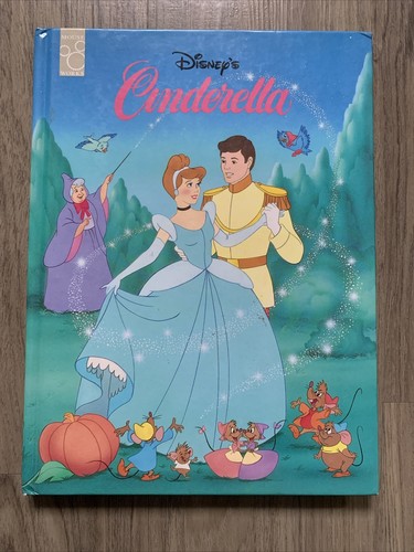 Disney's Cinderella (Oversized Hardcover Book, 1994) Mouse Works | eBay
