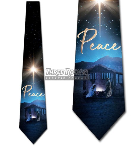 Nativity Ties Mens Christmas Neckties Religious Tie | eBay