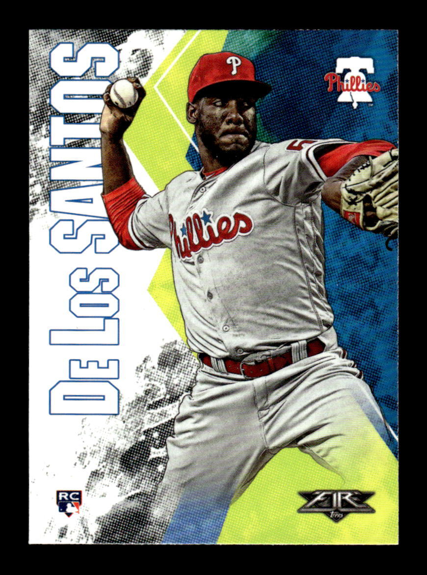 2019 Topps Fire Enyel De Los Santos #75 RC | eBay