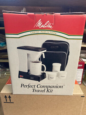 Melitta Perfect Companion Travel Kit Coffee Maker 1-Cup w/ Original box ...