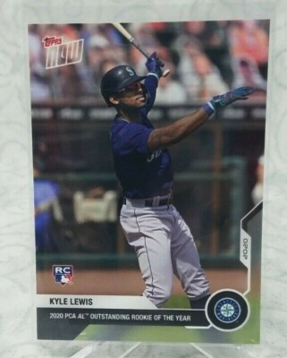2020 Topps Now Player Choice Awards - Kyle Lewis PCA-#5 | eBay